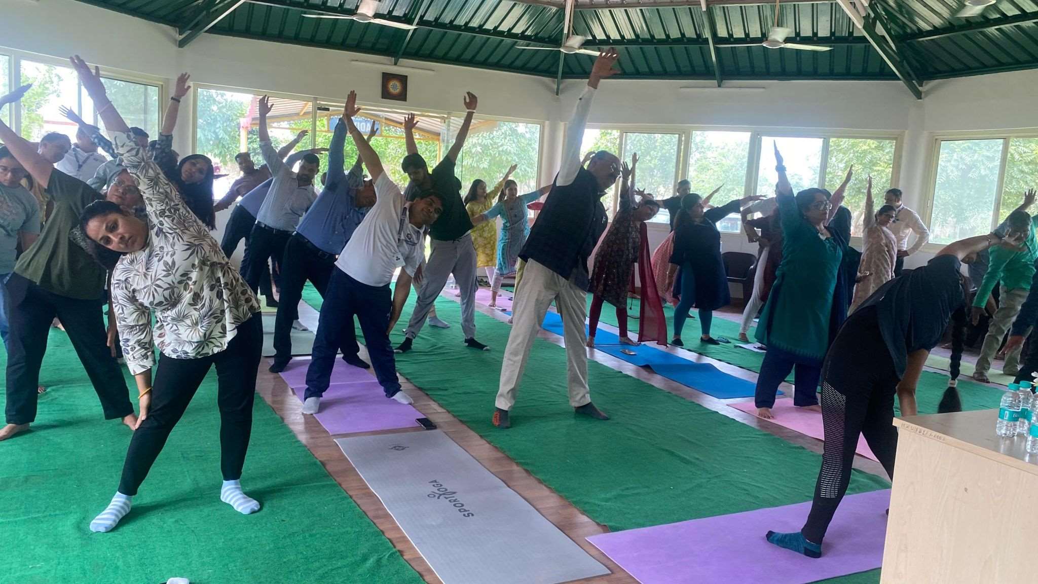 Yoga and Wellness Week Begins at Jigyasa University